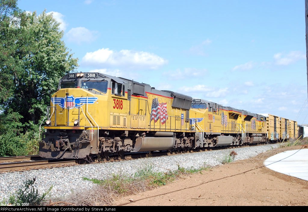 Q525 UP 3818,7800,8601